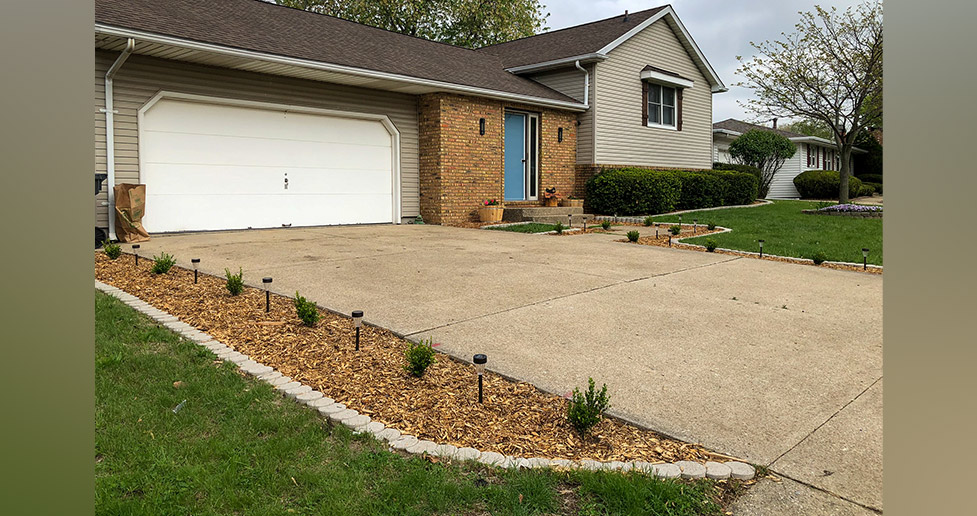 Driveway Landscaping - Project by Joshua at Menards®