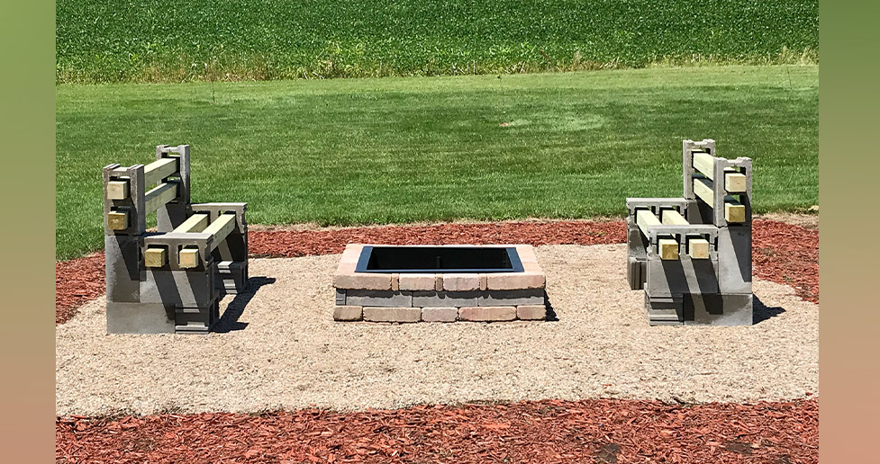 Springdale Fire Pit - Project by Audrey at Menards®