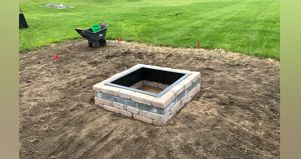 Springdale Fire Pit - Project by Audrey at Menards®