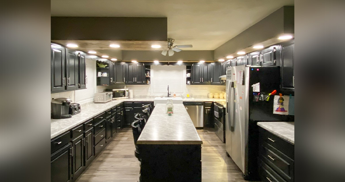 Farmhouse Chic Kitchen - Project by Chad at Menards®