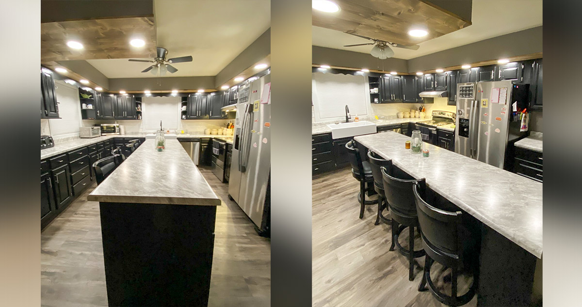 Farmhouse Chic Kitchen - Project by Chad at Menards®