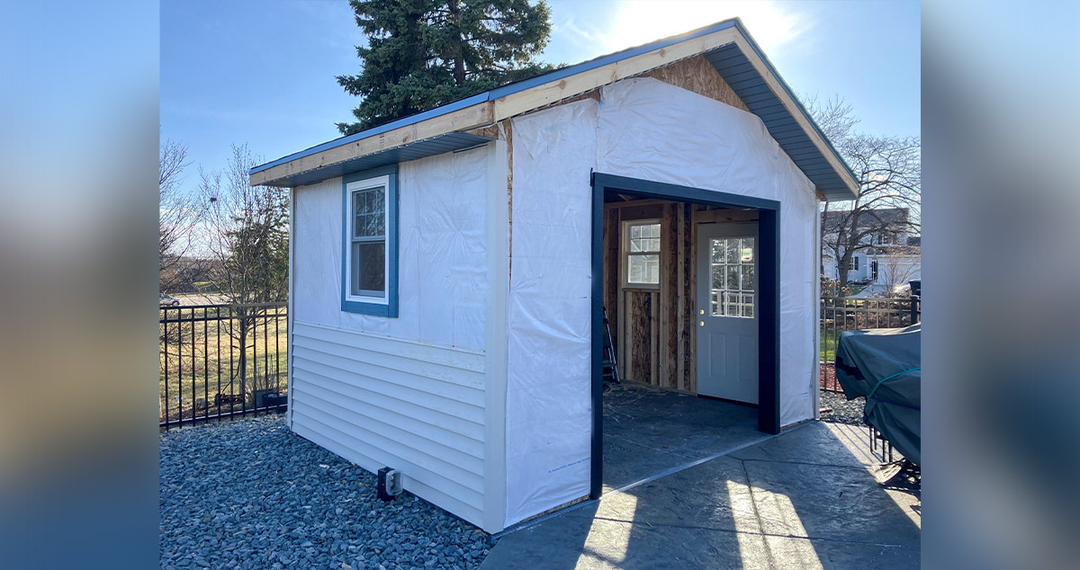 Small Storage Shed - Project by Paul at Menards®