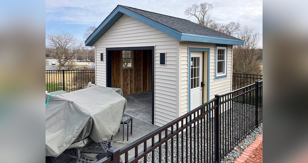 Small Storage Shed - Project by Paul at Menards®