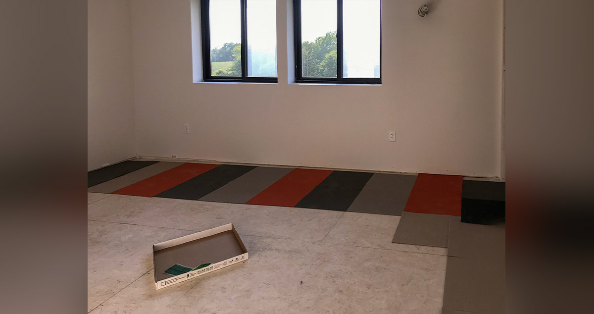 Upstairs Kid's Living Space - Project by Kelly at Menards®