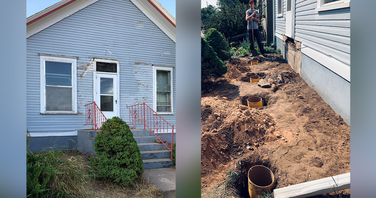 Composite Front Porch - Project by Susan at Menards®
