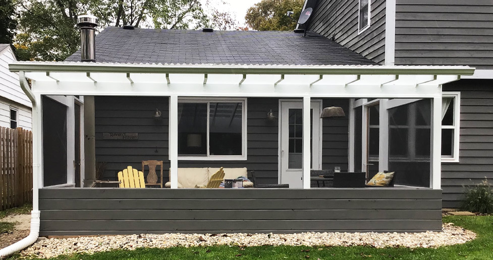 Screened Porch - Project by Maria at Menards®