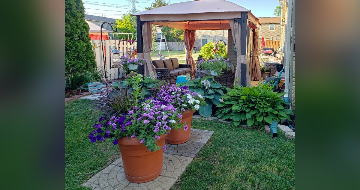 Side Yard Oasis - Project by Connie at Menards®