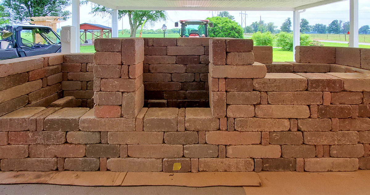 Outdoor Kitchen Island - Project by Ronald at Menards®