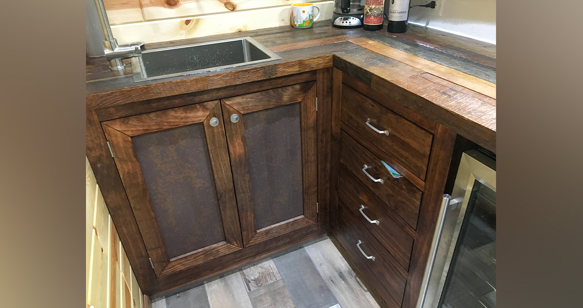 Downstairs Bar - Project by Jason at Menards®