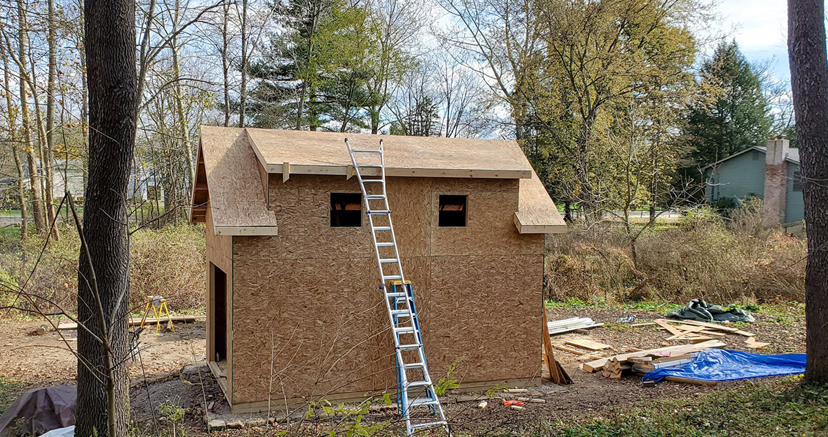 Garage Storage Shed - Project by James at Menards®