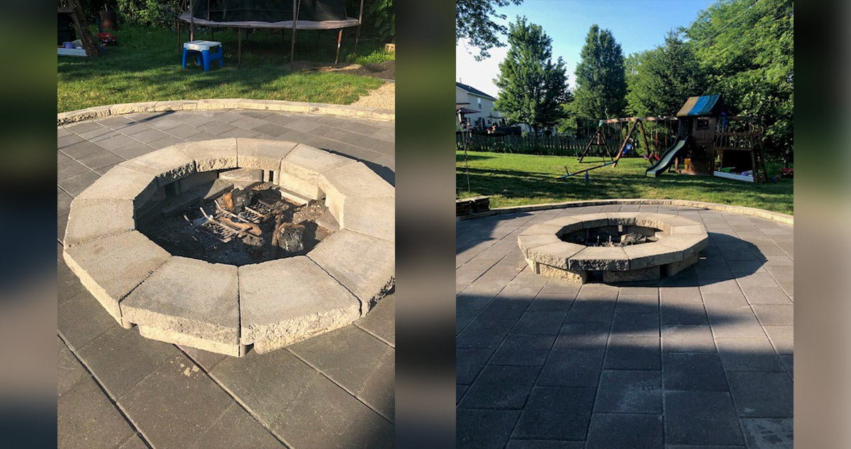 Ultimate Fire Pit Area - Project by Denise at Menards®