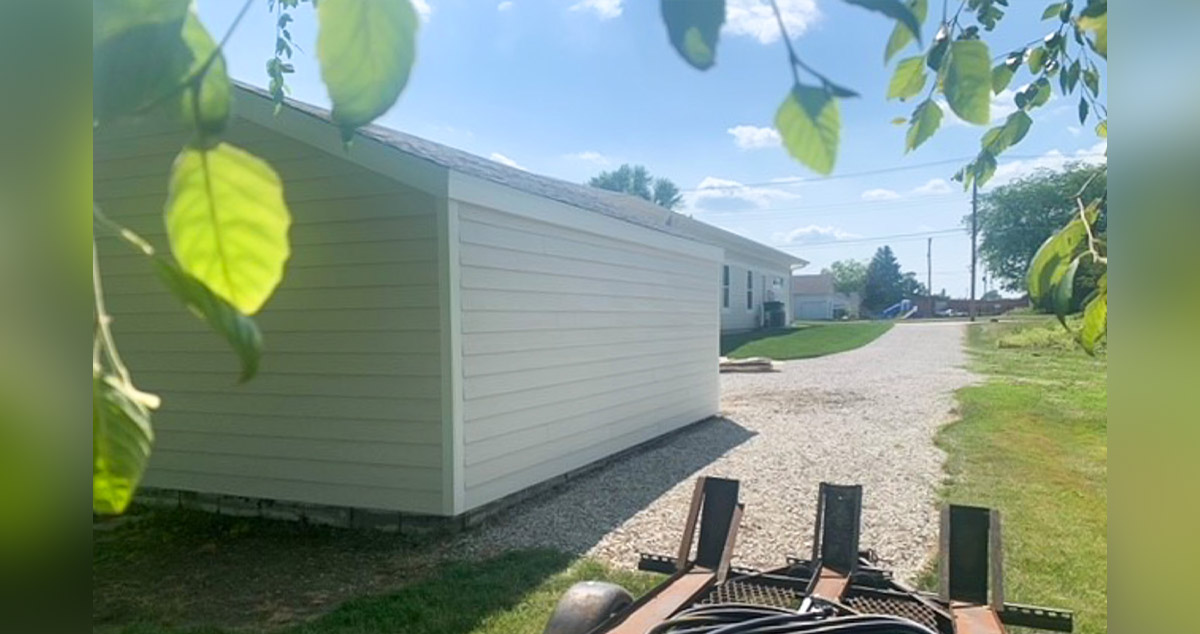 Shop Exterior - Project by Steve at Menards®