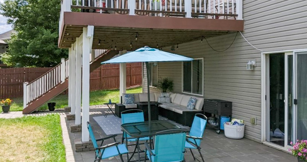 Under-Deck Patio - Project by Jason at Menards®