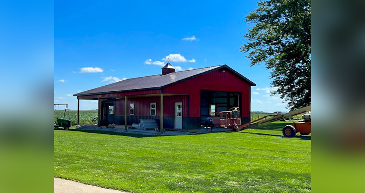 Garage with Porch - Project by Nick at Menards®