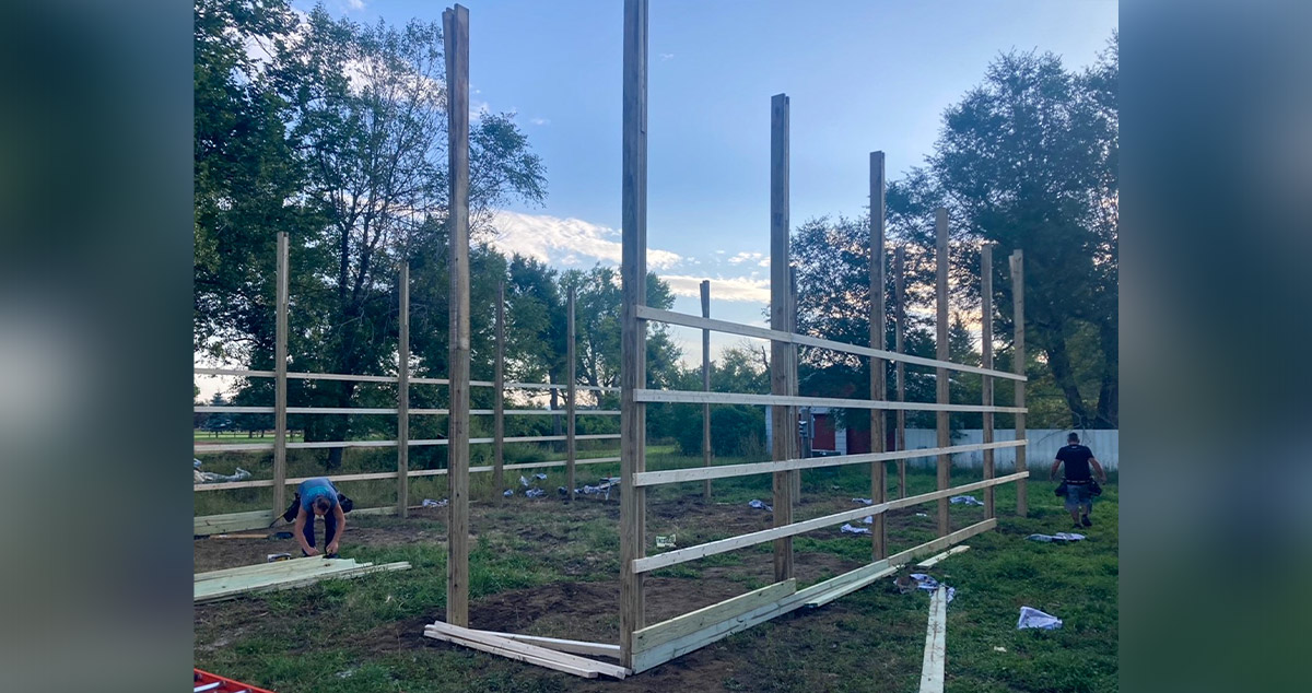 Pole Barn Kit - Project by David at Menards®