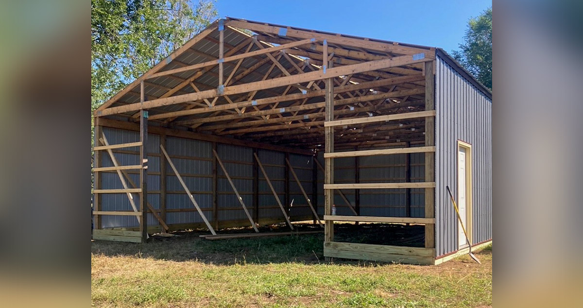 Pole Barn Kit - Project by David at Menards®