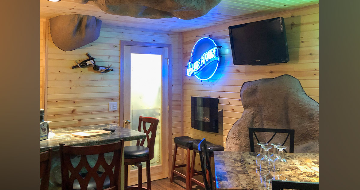 The Bear Den Bar - Project by Dennis at Menards®