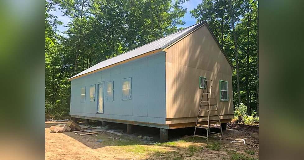 Off-Grid Cabin - Project by Shawn at Menards®