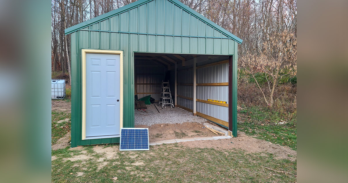 New Barn - Project by Josh at Menards®
