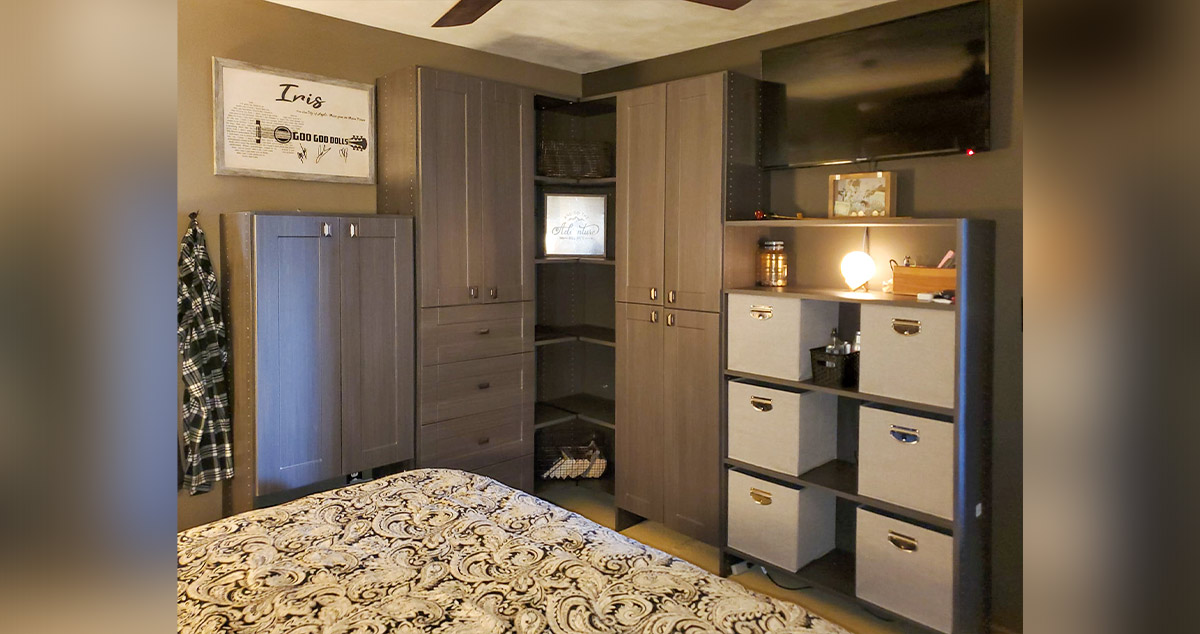 Bedroom Storage - Project by Tiffany at Menards®