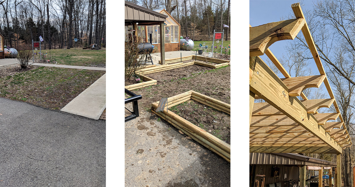 Pergola Patio - Project by Neal at Menards®