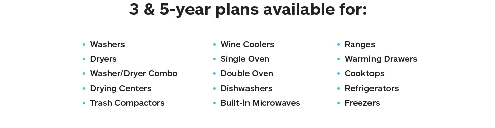Major Appliance Repair Plans at Menards®