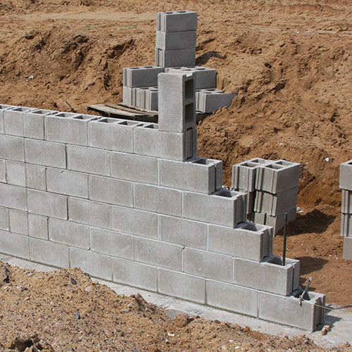 Menards Decorative Concrete Block Wall Landscaping Concrete Blocks Top