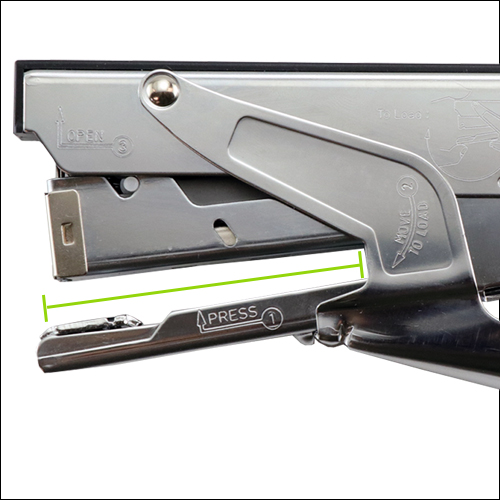 open stapler gun