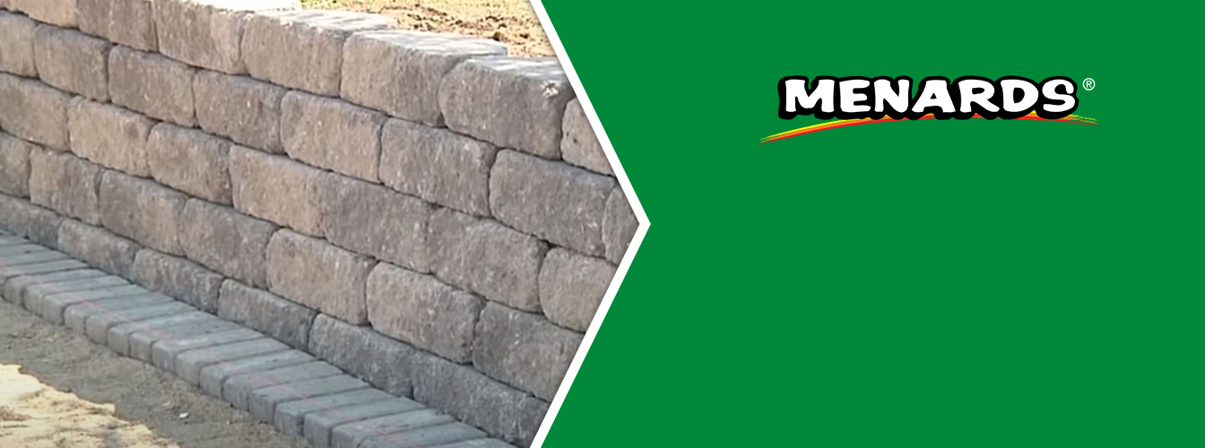 Menards Retaining Wall Calculator MM Concrete | Lakewood XL