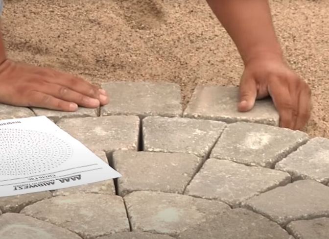 How-To Install a Circular Patio Kit at Menards®