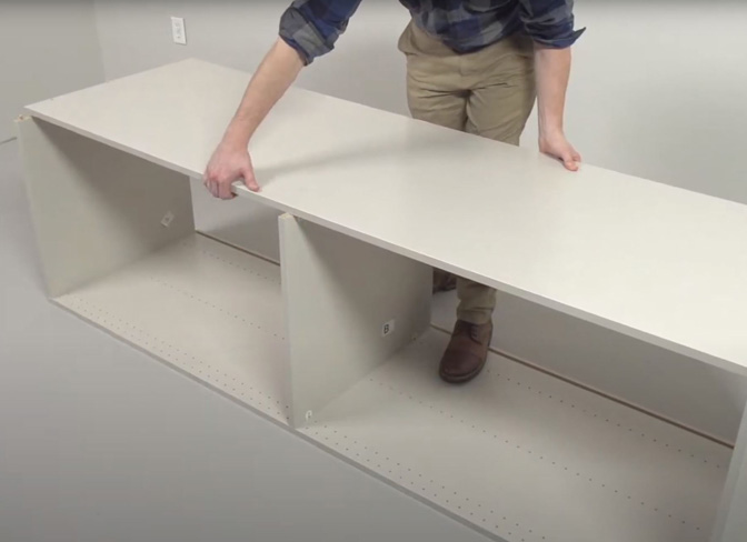 How-To Install KLËARVŪE Garage Cabinets at Menards®