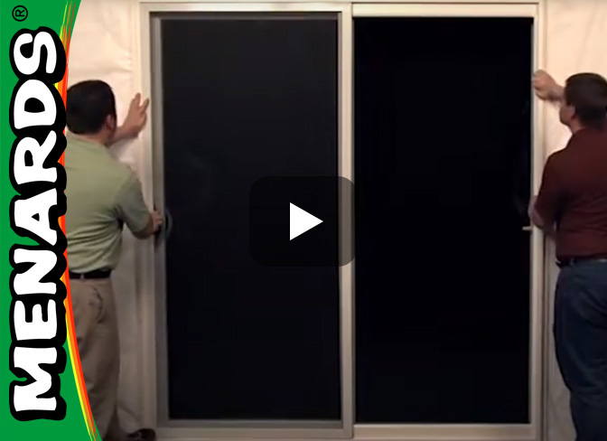 How-To Install a Patio Door at Menards®