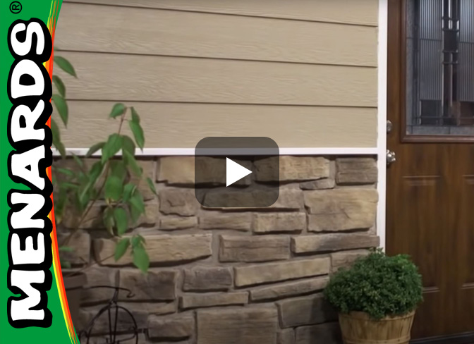How-To Install Stone Veneer Siding at Menards®