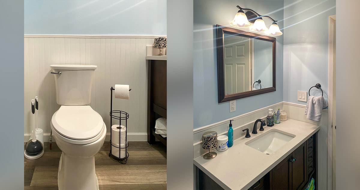 Bathroom Conversion - Project by Ben at Menards®