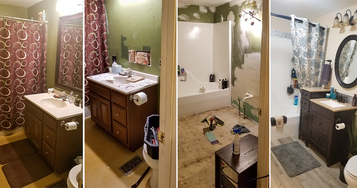 Bathroom Overhaul - Project by Alyssa at Menards®