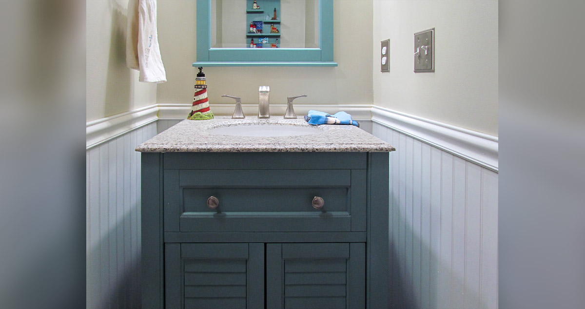 Bathroom Redo - Project by Tina at Menards®