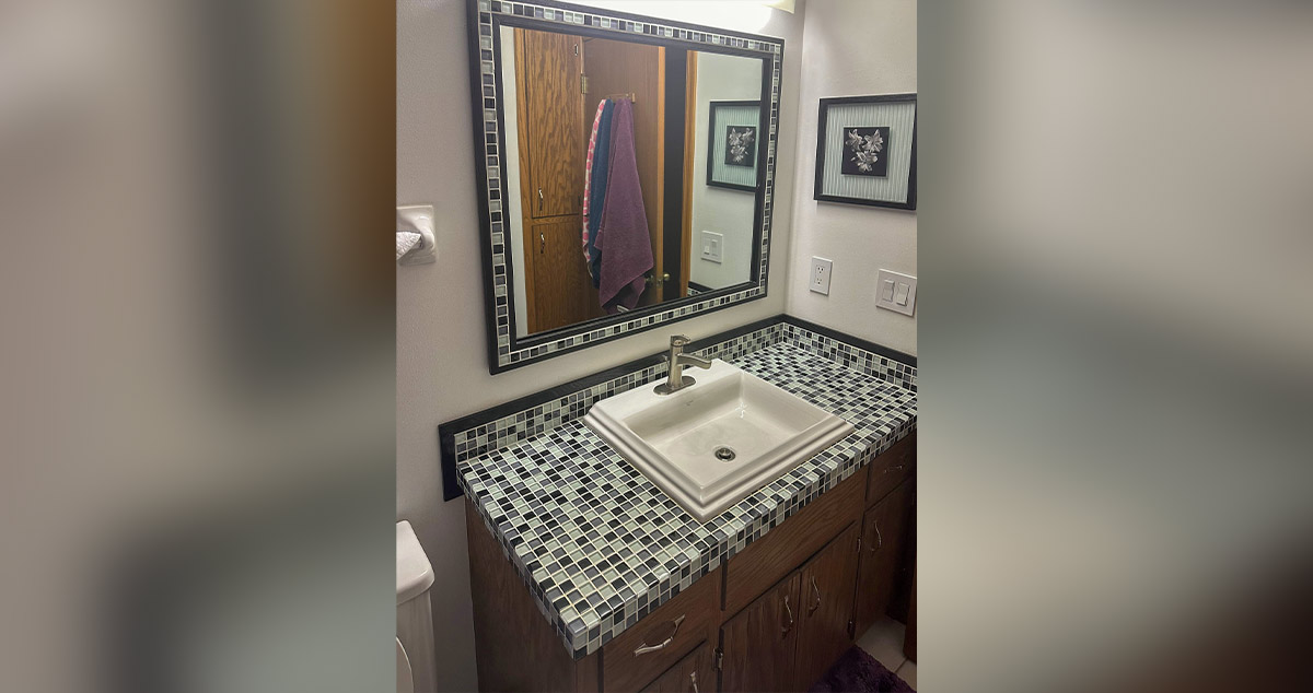 Bathroom Vanity Update - Project by Mike at Menards®