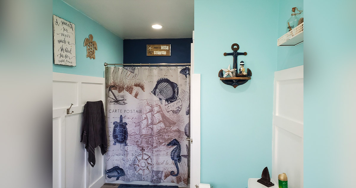 Coastal Bathroom Remodel - Project by Tiffany at Menards®