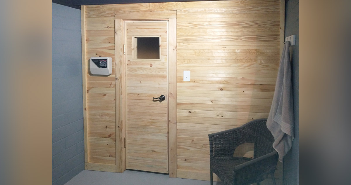 Dry Sauna - Project by Mike & Mary at Menards®