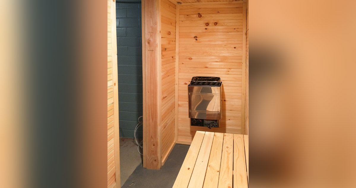 Dry Sauna - Project by Mike & Mary at Menards®