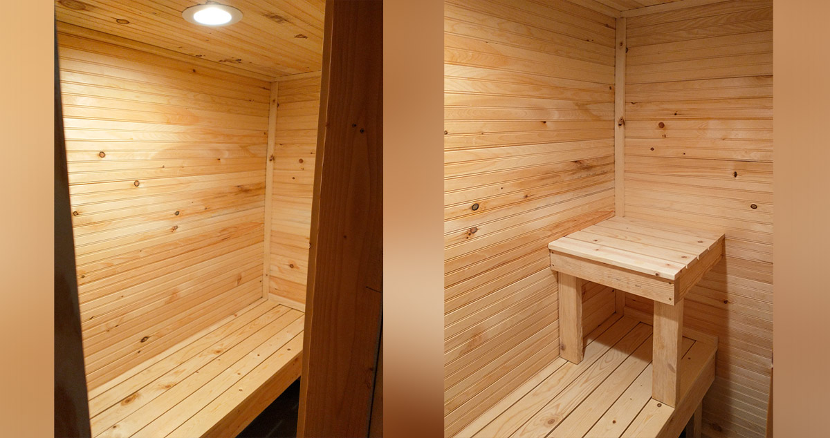 Dry Sauna - Project by Mike & Mary at Menards®