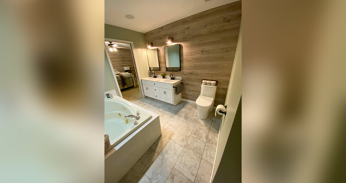 Easy Master Bathroom Remodel - Project by Dylan at Menards®