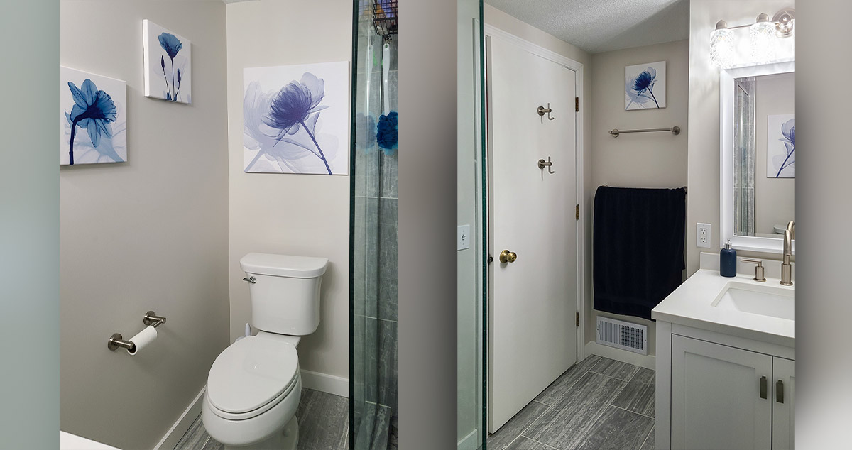 Extra Bathroom - Project by Lacey at Menards®