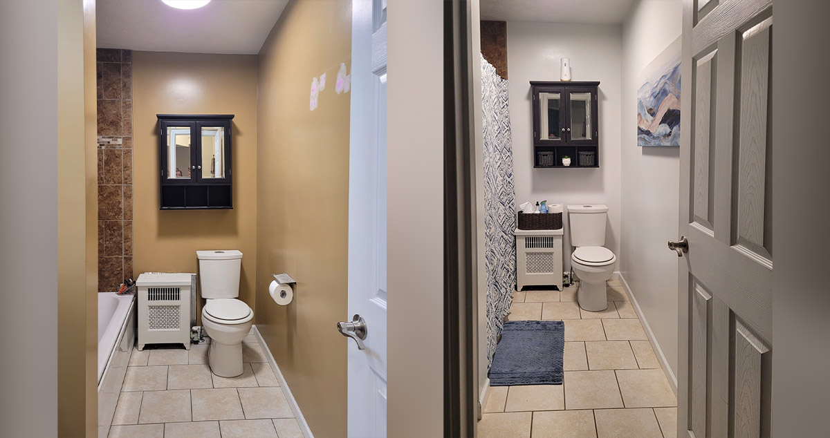 Fresh Bathroom Redo - Project by Jo Ann at Menards®