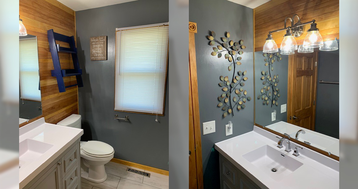 Full Master Bathroom Renovation - Project by Leanna at Menards®