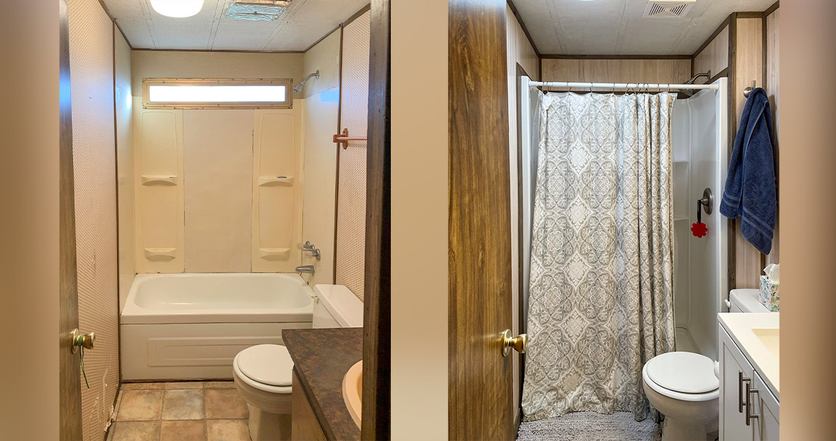 Guest Bathroom Reno - Project by Patti at Menards®