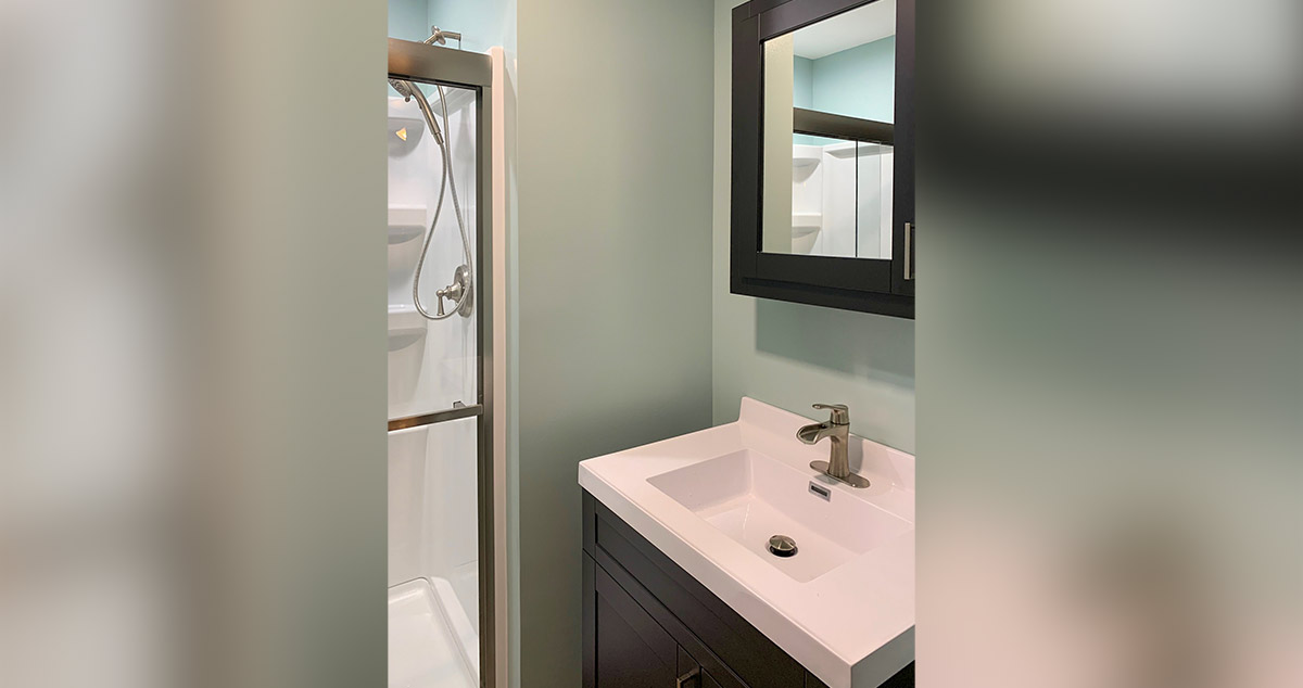 Half Bath to Master Bath Remodel - Project by Candice at Menards®