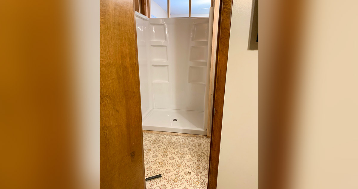 Half Bath to Master Bath Remodel - Project by Candice at Menards®