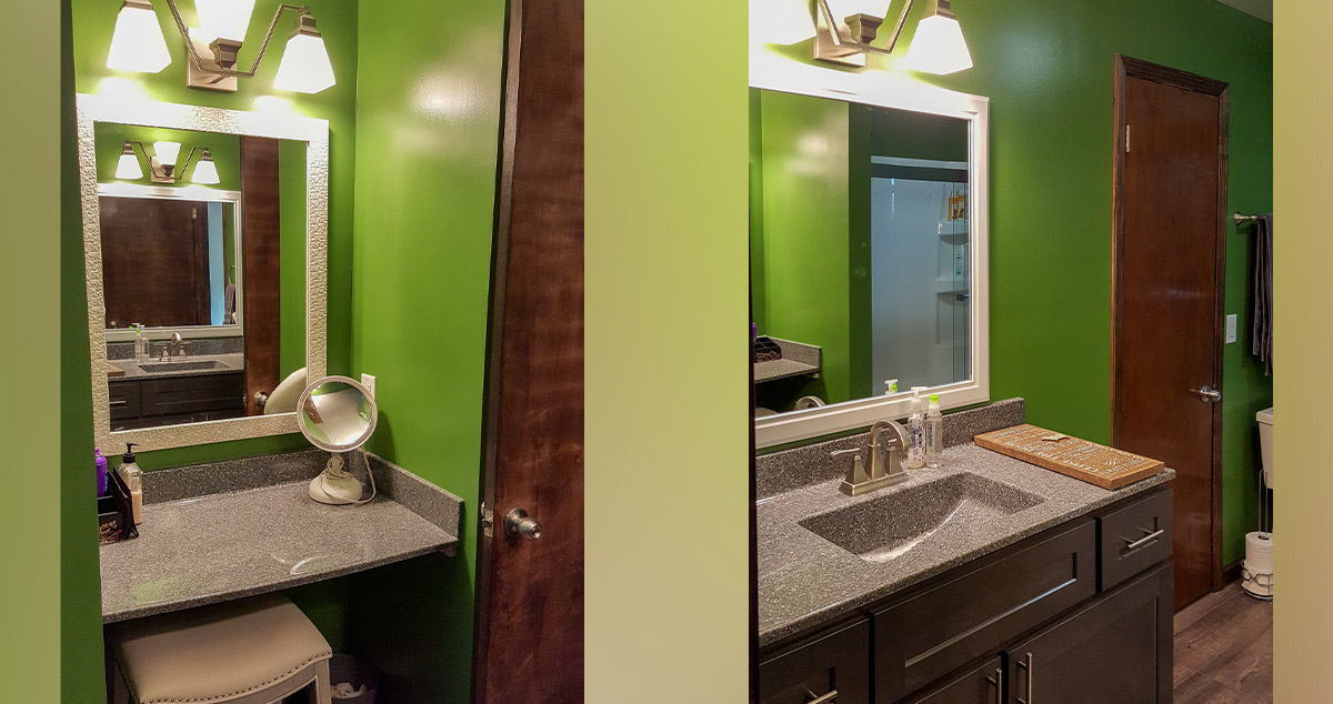 Interior Bath Remodel - Project by Aaron at Menards®