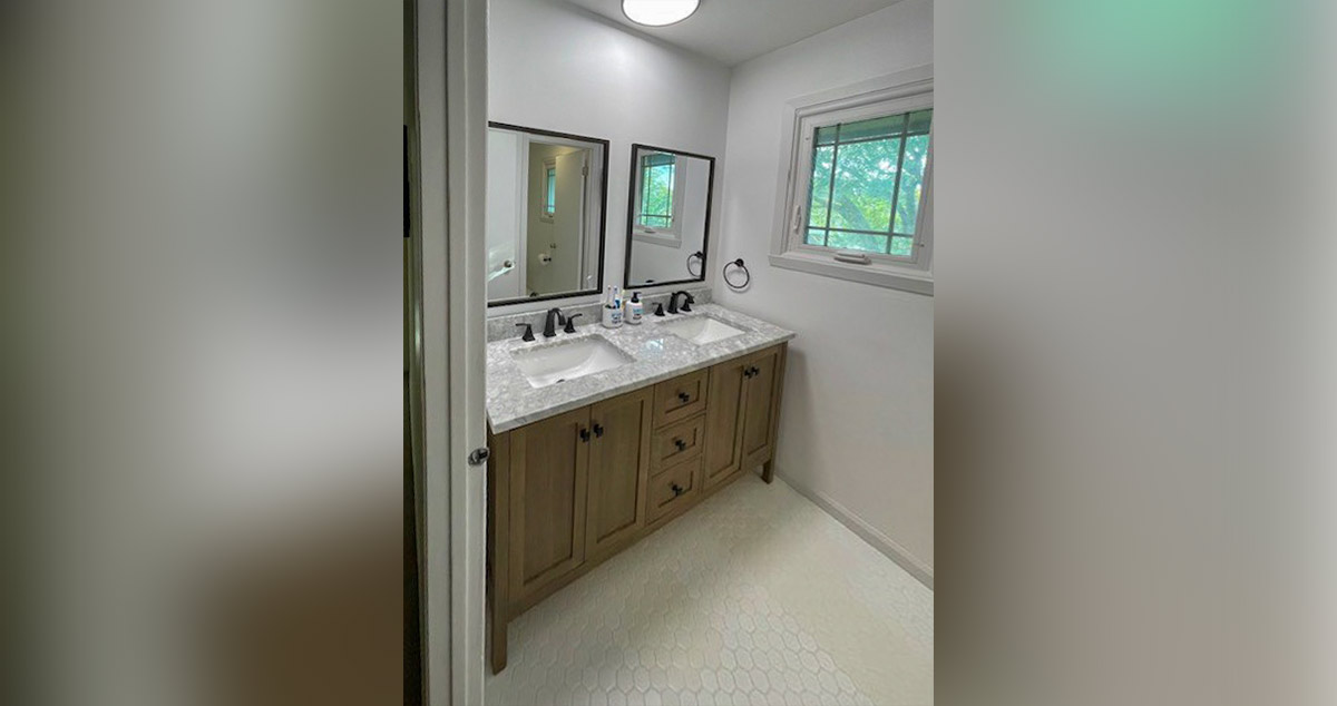 Kids Full Bathroom Redo - Project by Victor at Menards®